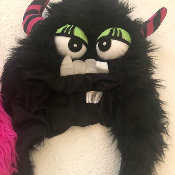 Spirit | Other | Spirit Halloween Monster Hat Costume Black Or Pink ...